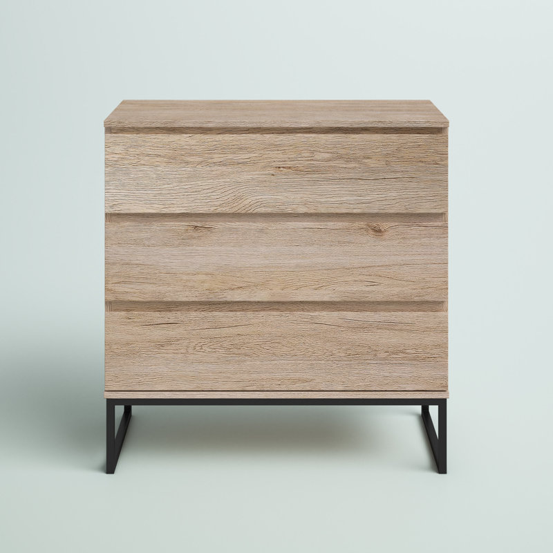 Zipcode Design Canas 3 Drawer 36 W Dresser Reviews Wayfair